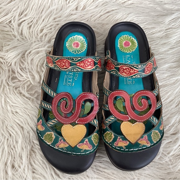 La Artiste | Shoes | La Artiste By Spring Step Bombay Slip In Clog ...